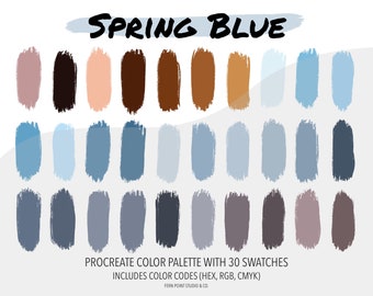 Procreate Color Palette Grapefruit 2 Instant Download Digital File ...