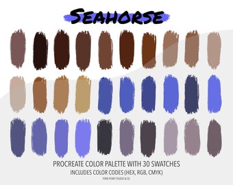 Procreate Color Palette Times Square 2 Instant Download Digital File ...