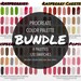 Procreate Color Palette Bundle 4 Palettes Raspberry Instant Download ...