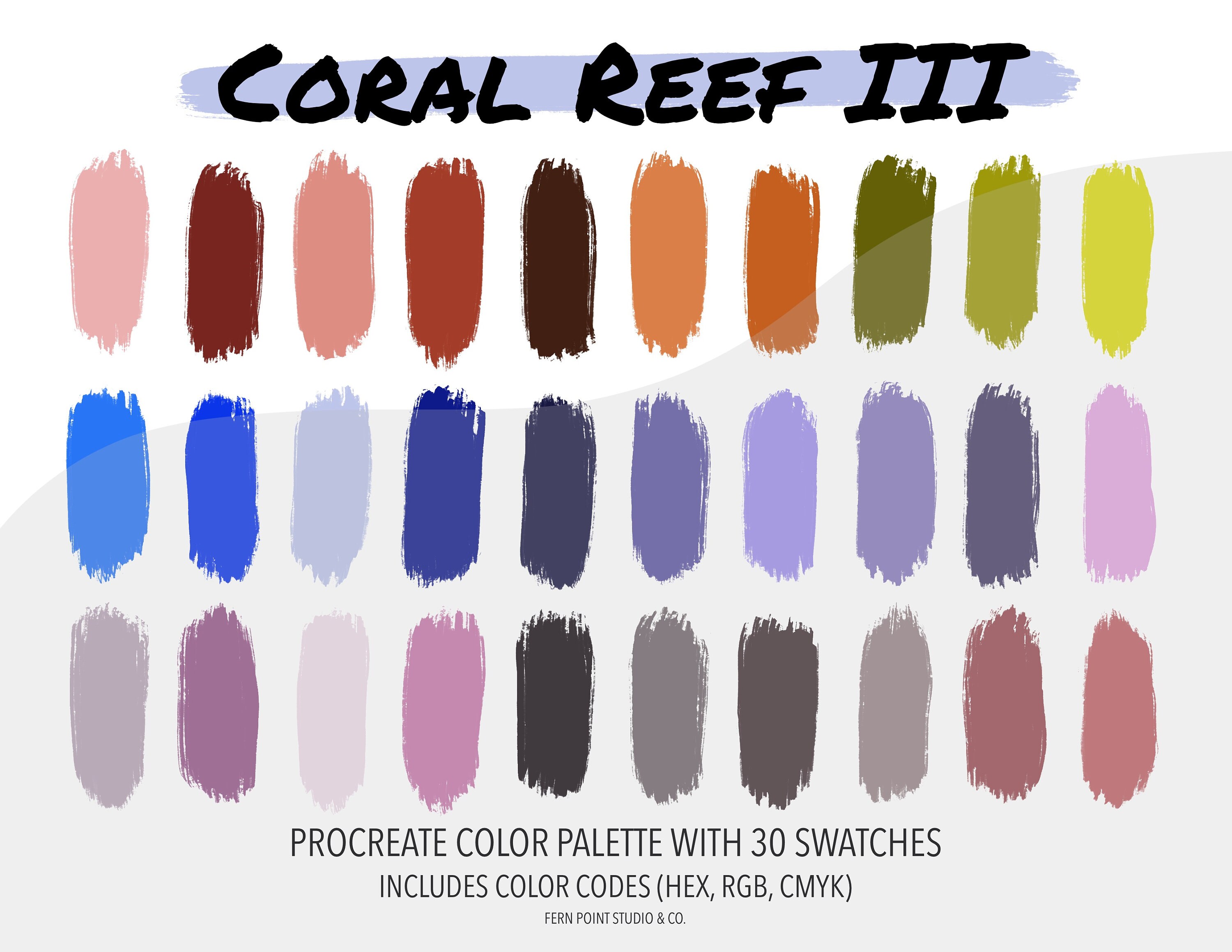 Cmyk Color Chart Coral