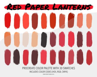 Procreate Color Palette Cafe Instant Download Digital - Etsy