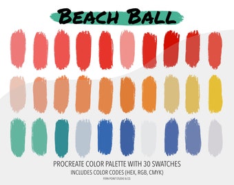 Procreate Color Palette Calico Cat Instant Download Digital File Color ...