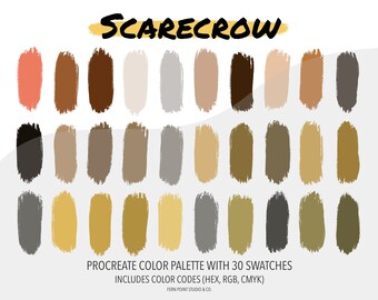 Procreate Color Palette Pink Florals Instant Download Digital File ...