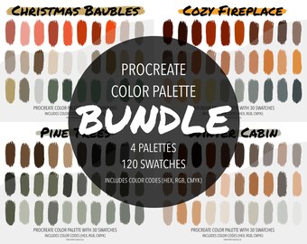 Procreate Color Palette Neutral Blue Instant Download - Etsy