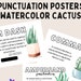 Punctuation Literary Devices Language Grammar Posters English ...