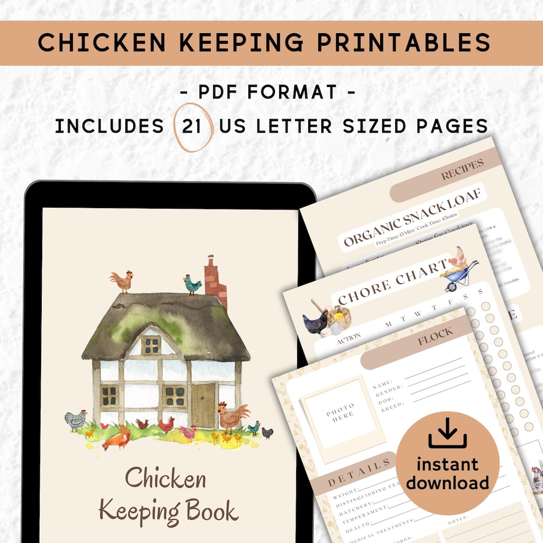 Chicken Book, Poultry Journal, Chicken Keeper, Rooster, Hatchery ...