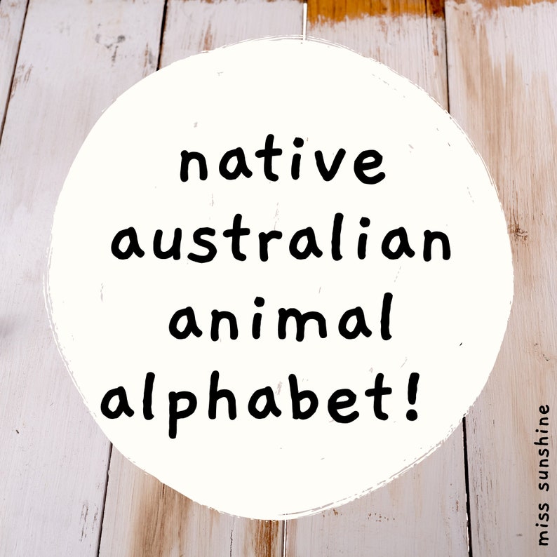 ABC Alphabet Flashcards Learning Letter Native Australian - Etsy Canada