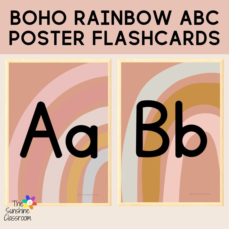 ABC Alphabet Posters Learning Letter Play Dough Mats Bulletin Board ...
