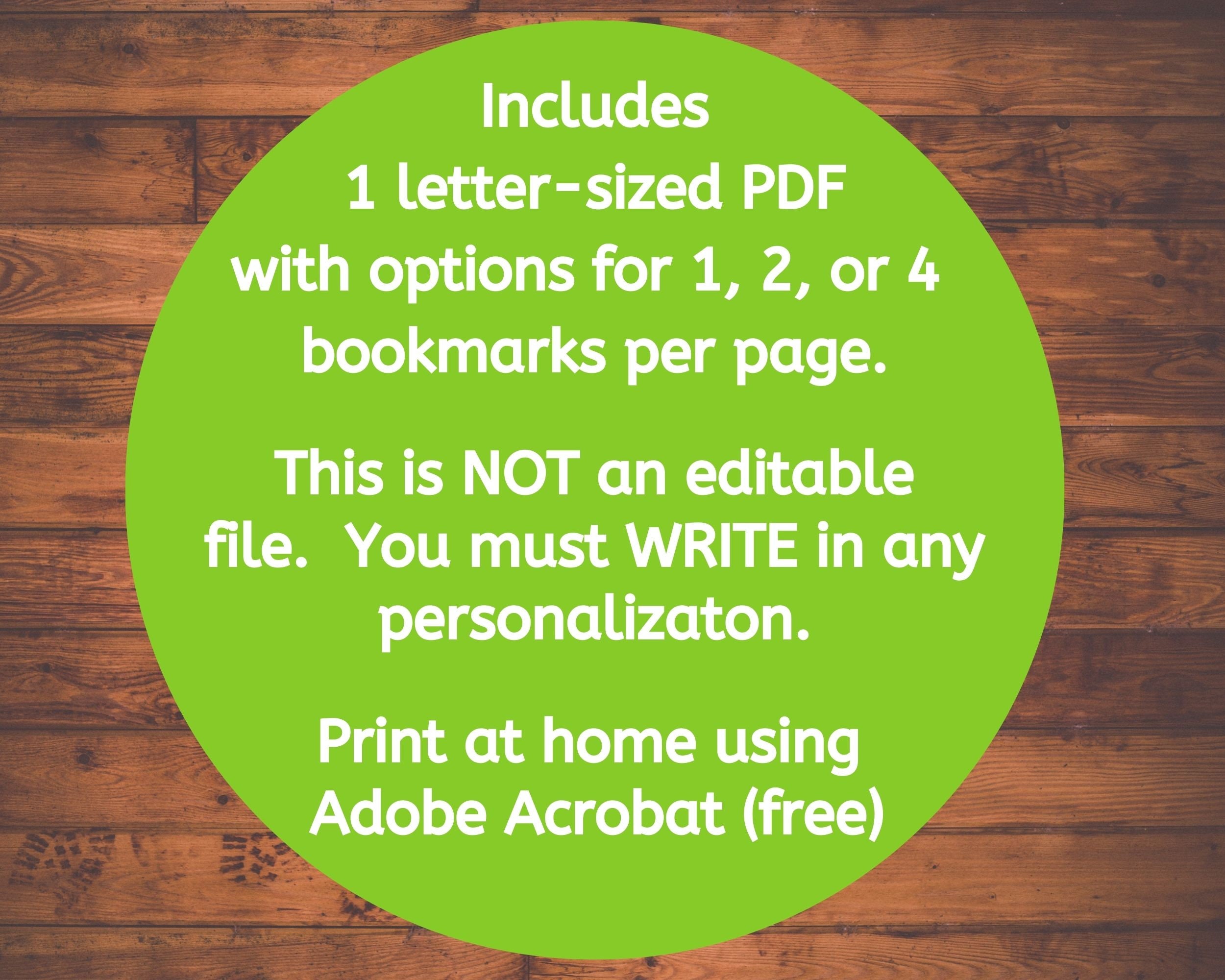 Printable Bookmarks for End of Year Gifts for Students or Classmates - Etsy