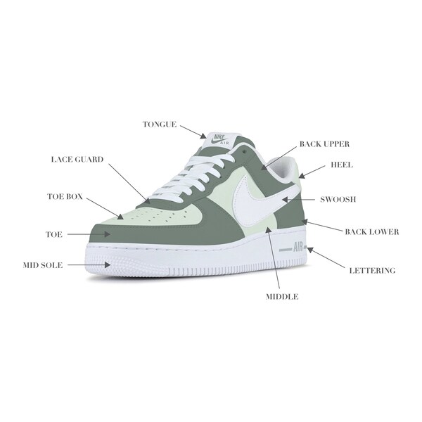 Custom Air Force 1 Women - Etsy