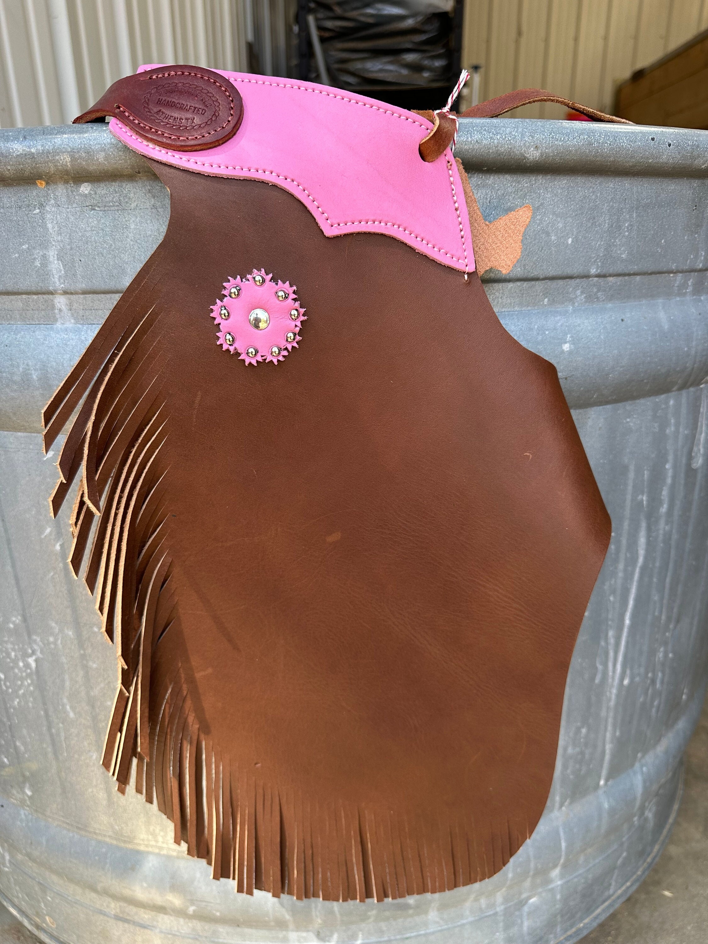 Child's Cowgirl Western Small Chinks/chaps Brown & Pink - Etsy