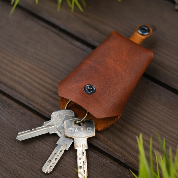 Leather Key Holder - Etsy