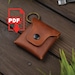 Compact Leather Coin Pouch Sewing Pattern | Small Coin Holder Template ...