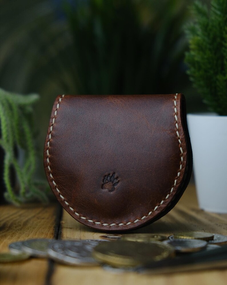 Birthday Gift Personalized Leather Coin Pouch Small Coin - Etsy