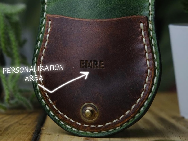 Birthday Gift Personalized Leather Coin Pouch Small Coin - Etsy