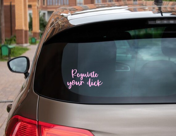 Pro Choice Car Decal Regulate This Decal Roe V Wade Car - Etsy