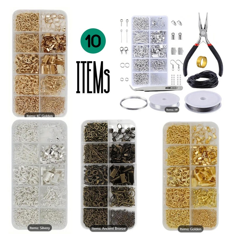 Necklace Making Kit - Etsy