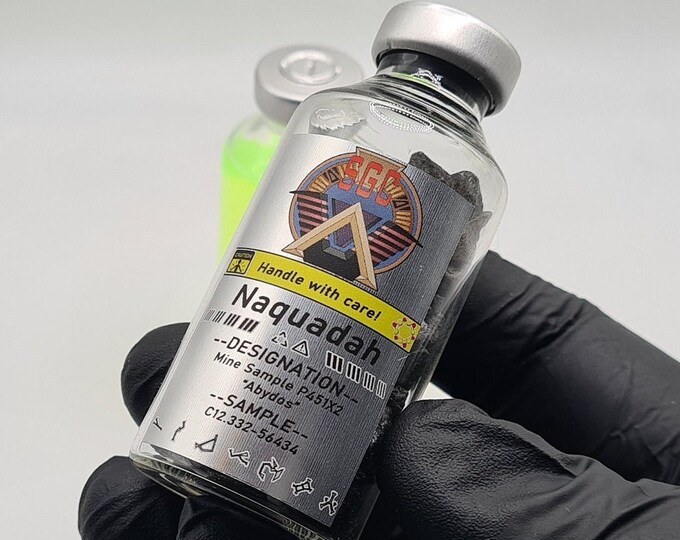 Stargate SG1 Naquadah Sample Liquid Ore Cosplay Jack O Neil Samatha ...