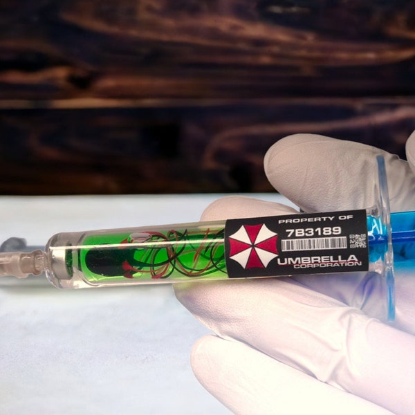 Resident Evil Virus Syringe - Etsy