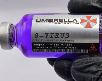 T Virus Antivirus A Container Pack Replica Resident Evil Biohazard ...