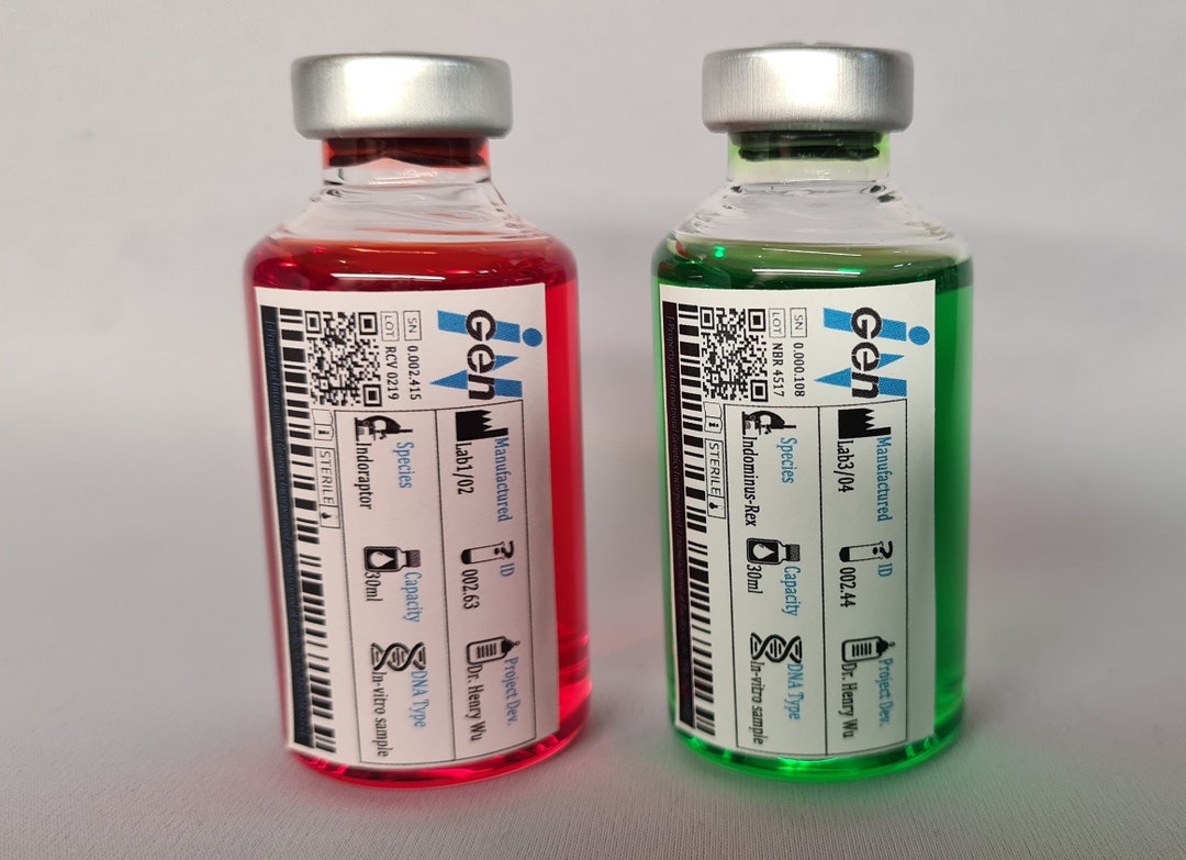 Indoraptor Indominus Rex Jurassic World Ingen DNA Samples Fanmade ...