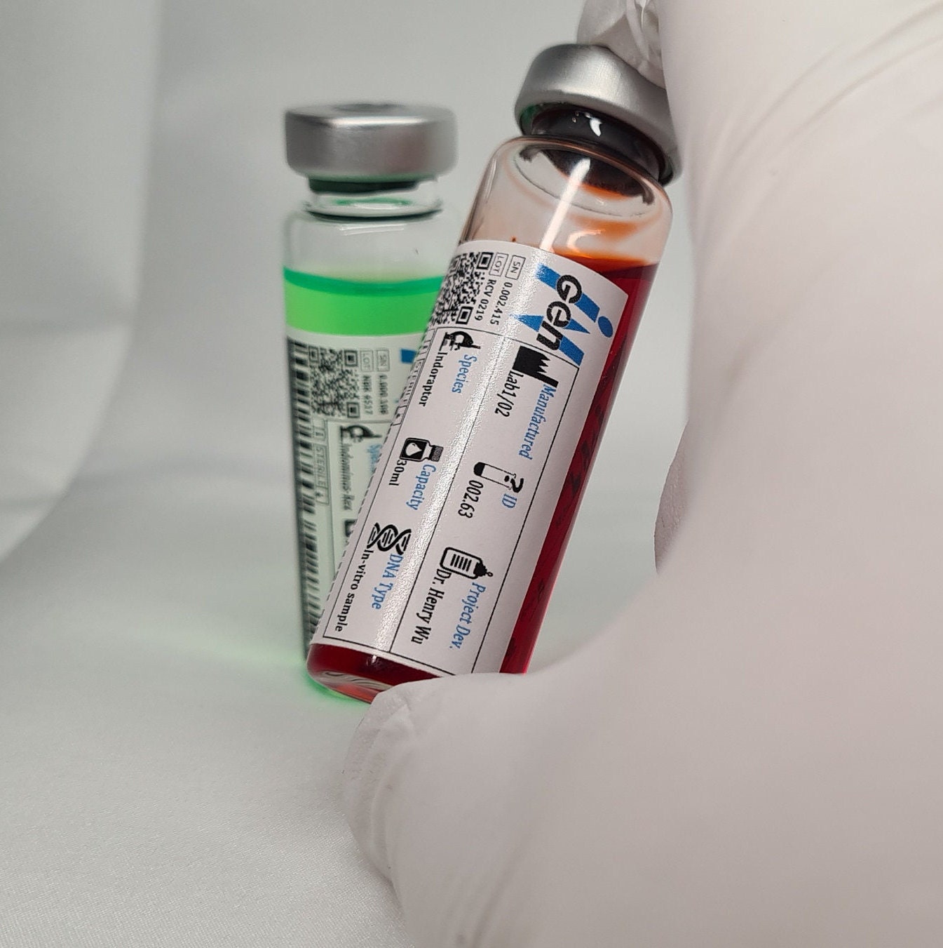 Indoraptor Indominus Rex Jurassic World Ingen DNA Samples - Etsy UK