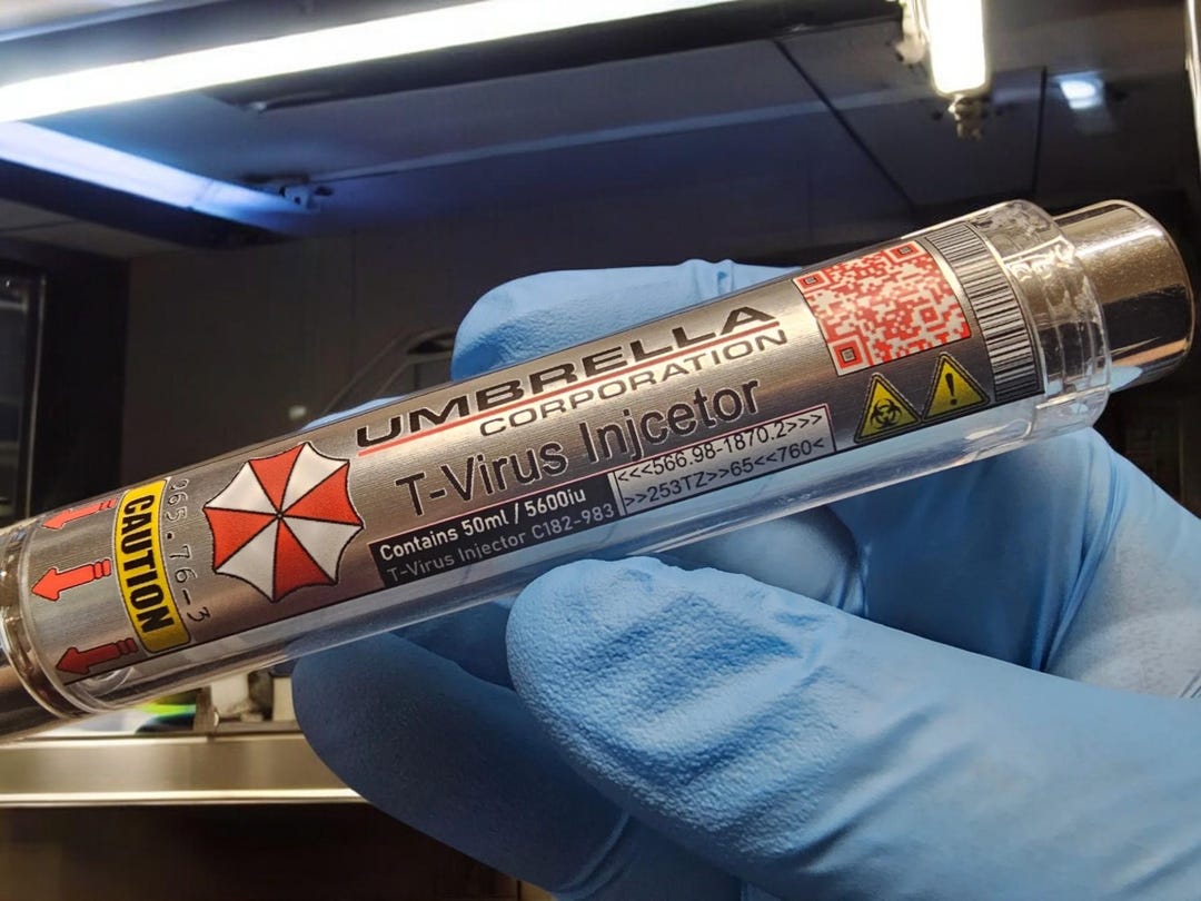 Resident Evil Syringe Injector Autoinjector Resident Evil Ne-alpha T ...