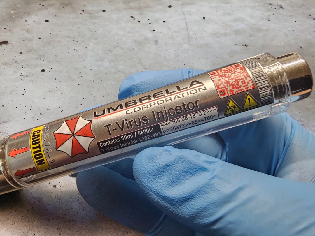 Autoinjector Resident Evil Ne-alpha T-virus Virus UBCS Resident Evil ...