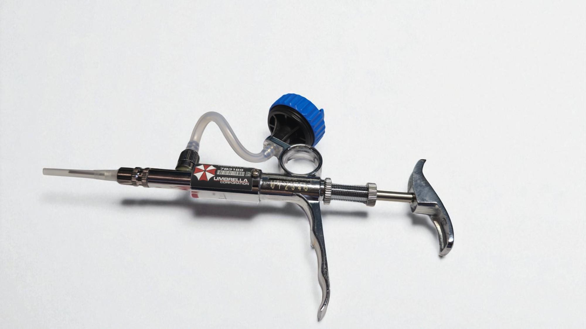 Resident Evil Virus Injector Prop – Umbrella Corp T-virus Syringe ...