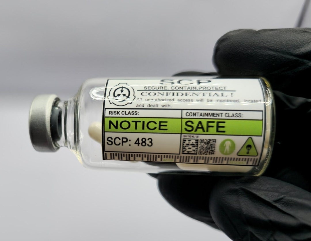 SCP-483 Anti-aging Placebos / Cosplay / SCP / Creepy Pasta / Object ...