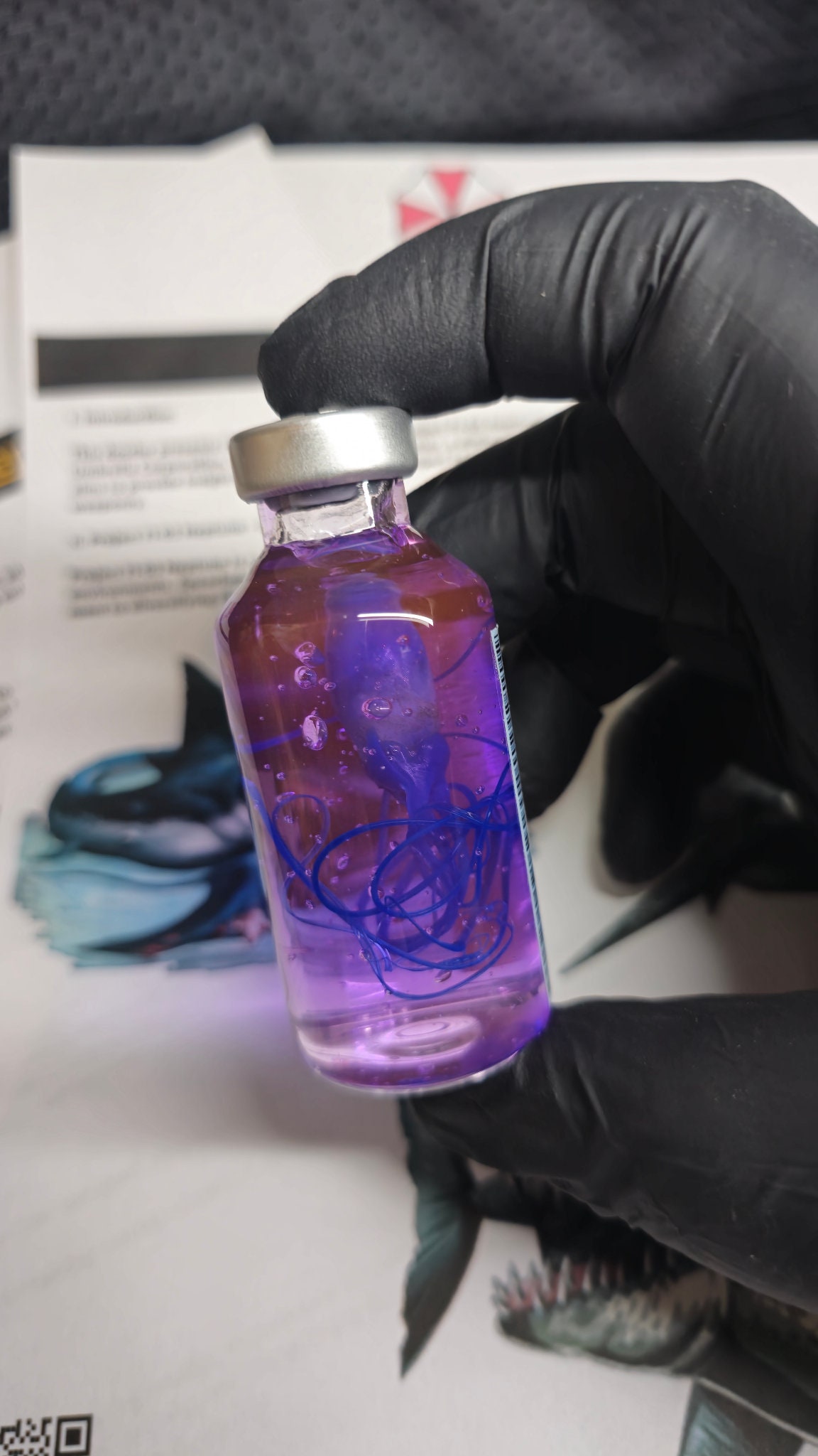 Resident Evil Project Neptune Virus Vial – Limited Edition Cosplay Prop ...