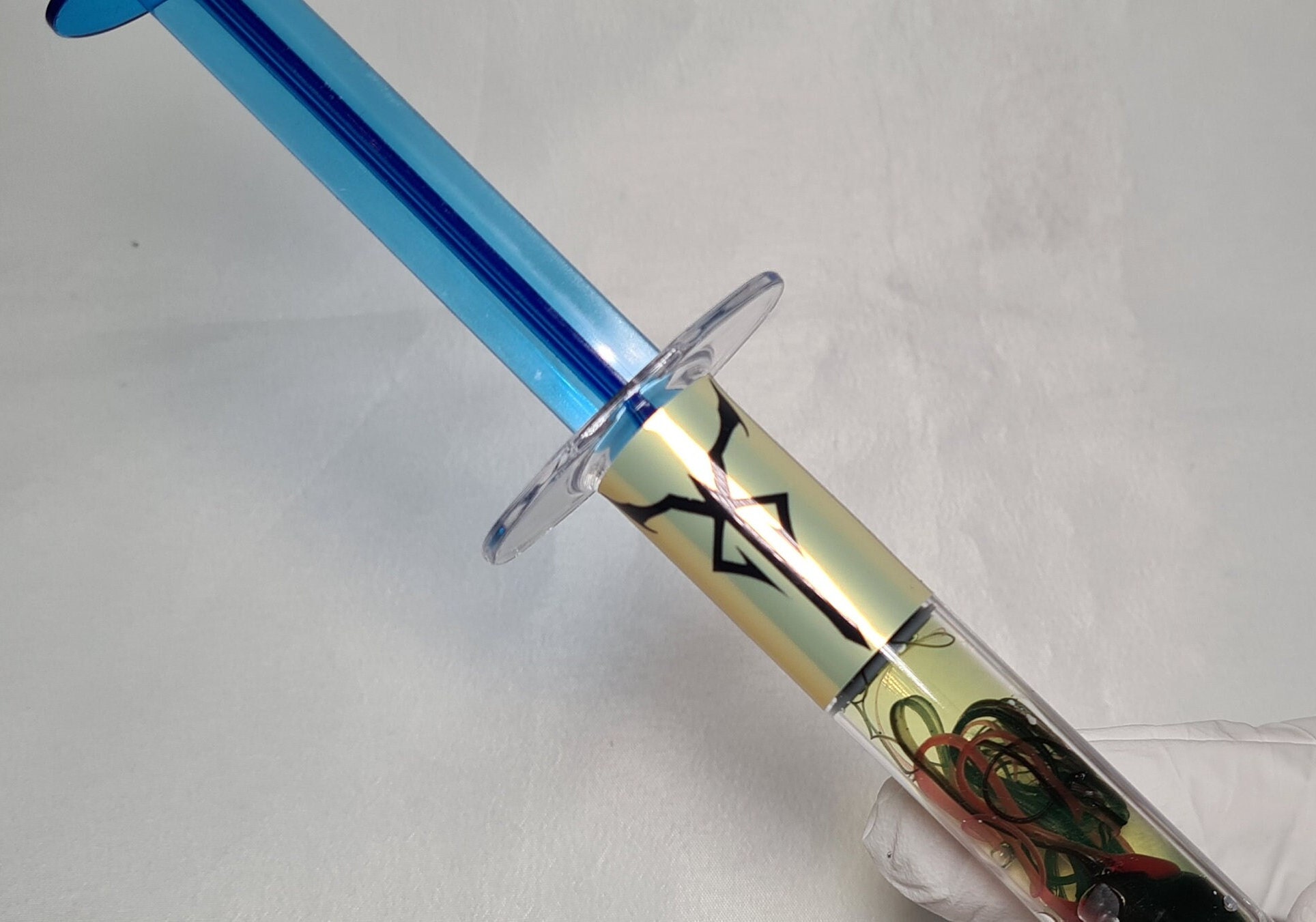 Gold Las Plagas Parasite Syringe Resident Evil 4 Biohazard - Etsy