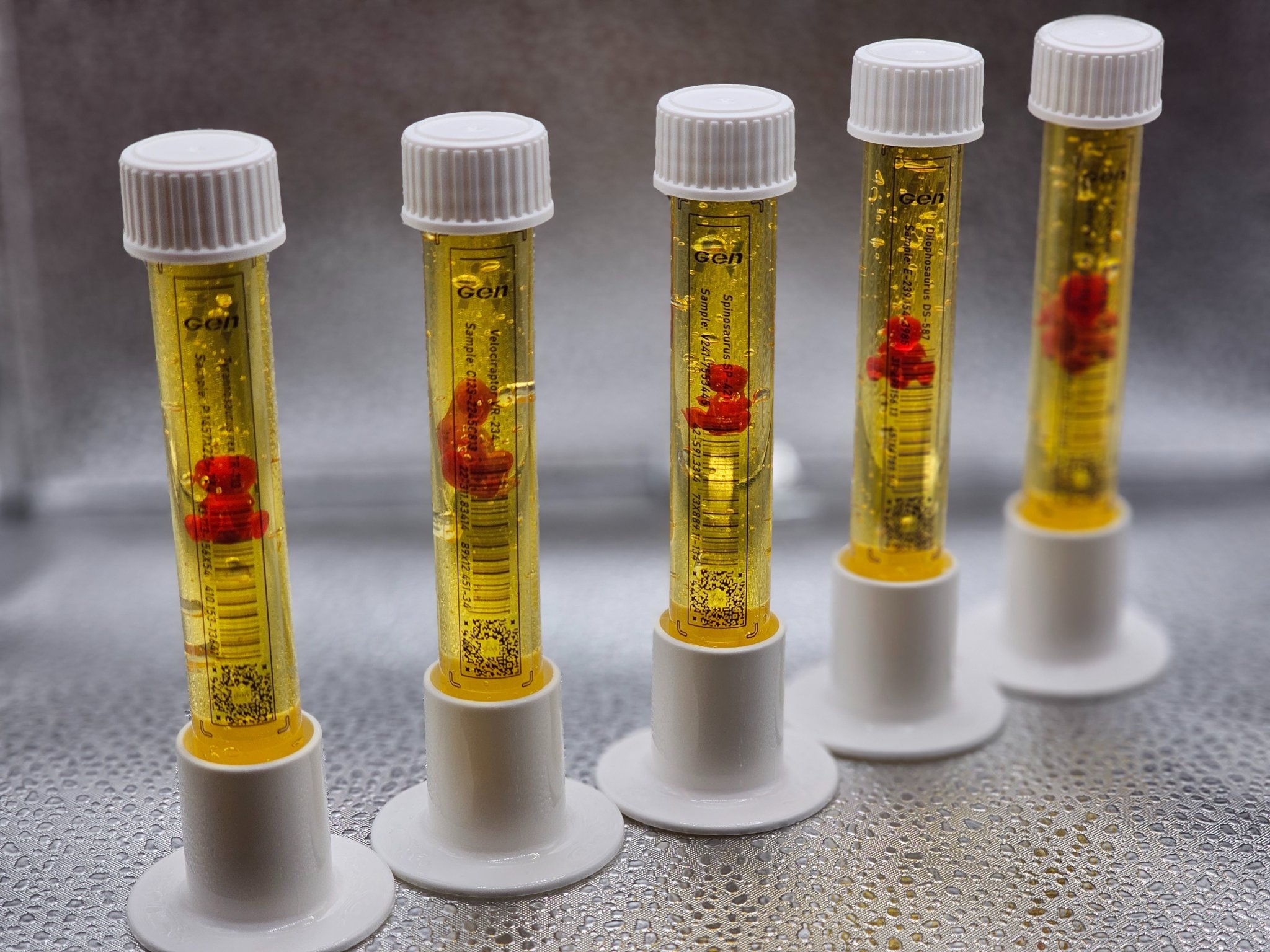 Dinosaurs In Test Tube