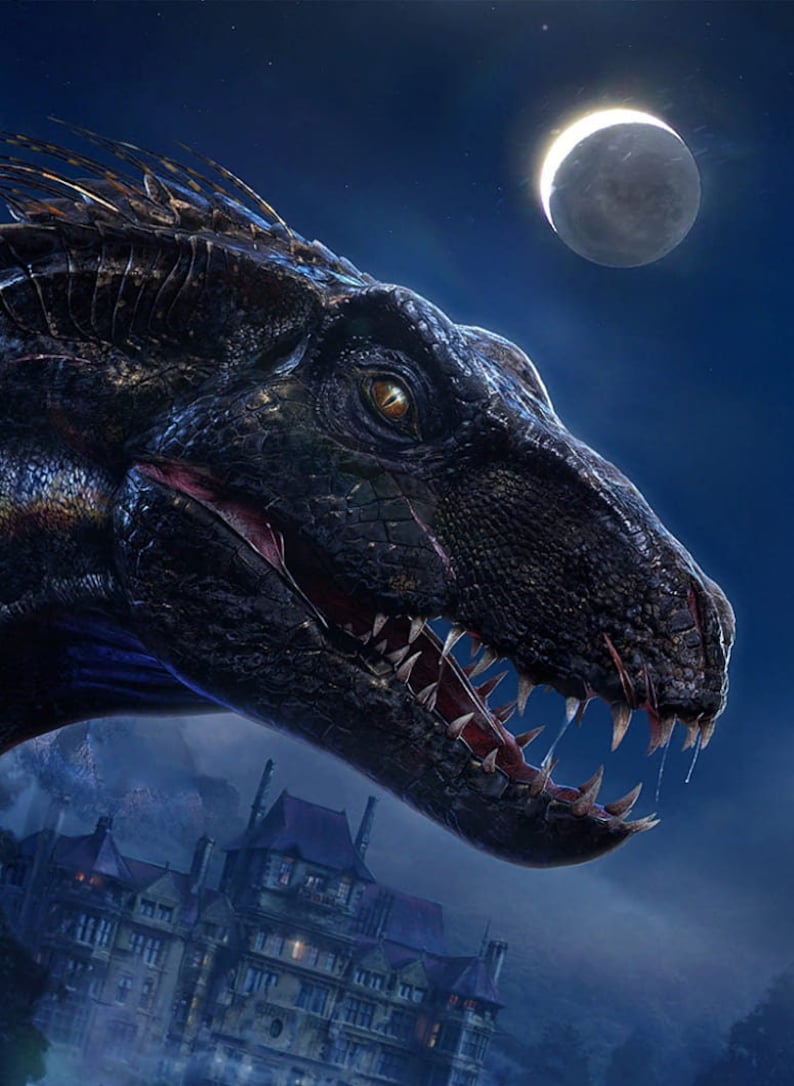 Indoraptor Indominus Rex Jurassic World Ingen DNA Samples - Etsy Ireland