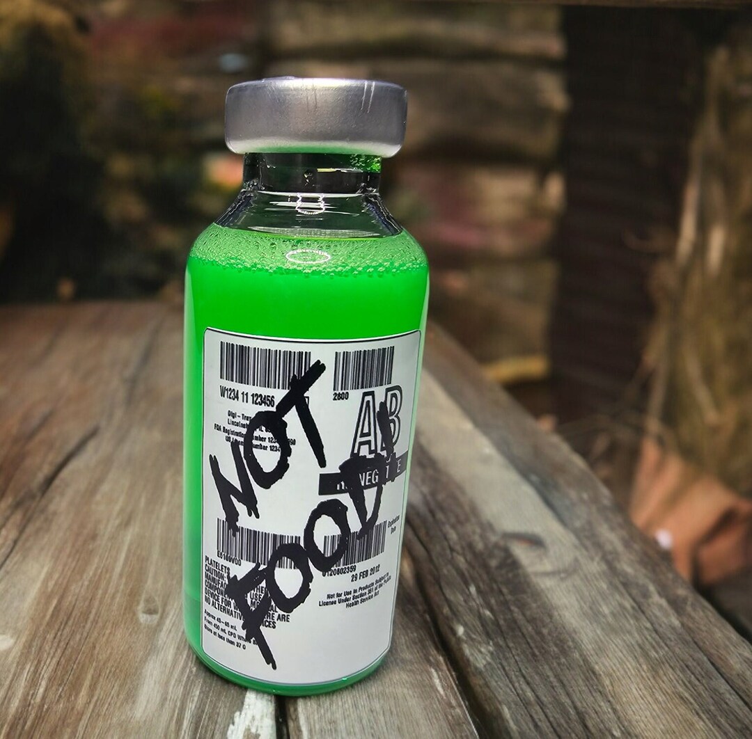 Fallout Radiated Blood Cosplay Vault-tec Vial Collector Collecting - Etsy