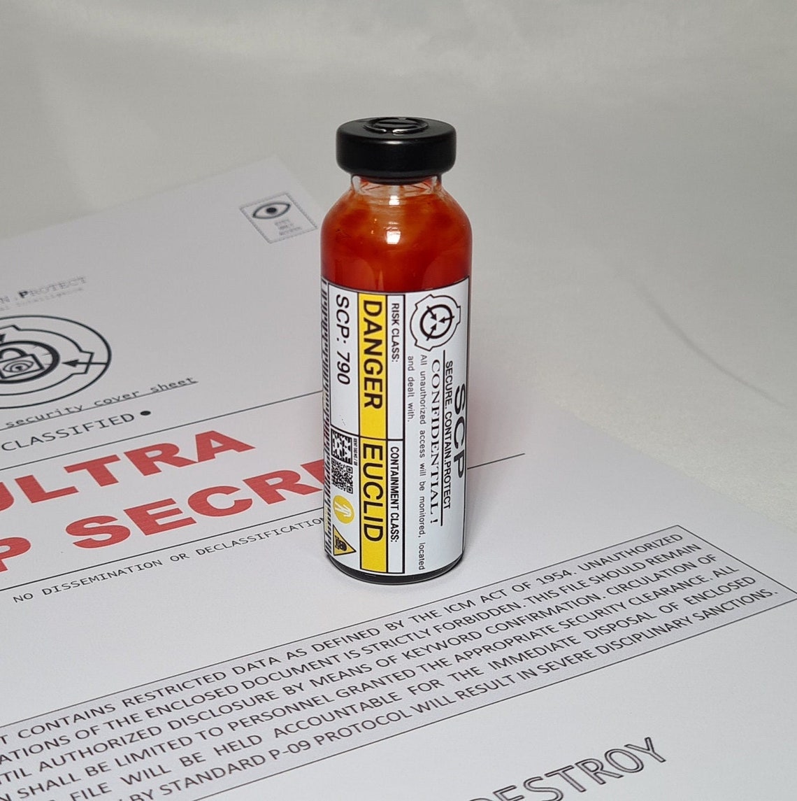 SCP-790 Blood Object Class: Euclid - Etsy UK