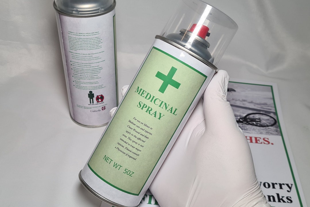 Resident Evil Biohazard Healing Spray First Aid Spray / First Aid Can ...
