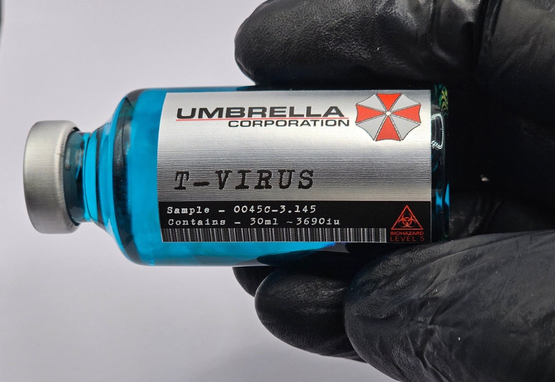 T-virus Resident Evil Biohazard Umbrella Corporation - Etsy