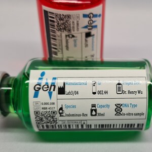 Indoraptor Indominus Rex Jurassic World Ingen DNA Samples Fanmade ...