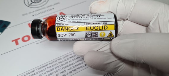 SCP-790 Blood Object Class: Euclid - Etsy