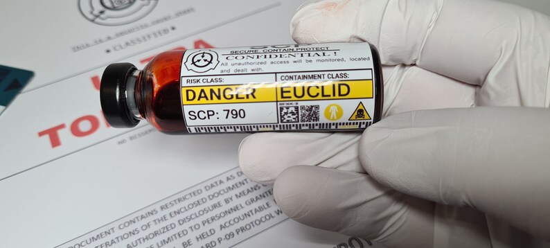 SCP-790 Blood Object Class: Euclid - Etsy UK