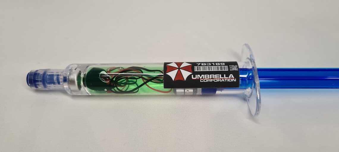 Las Plagas Parasite Syringe Resident Evil Biohazard Umbrella - Etsy