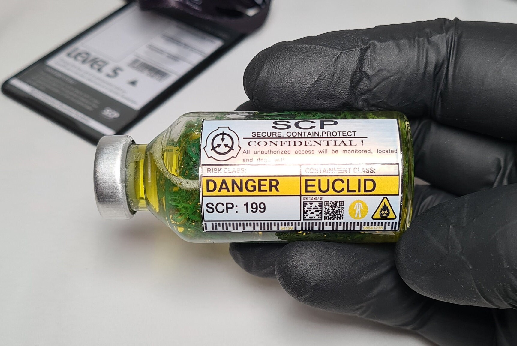 SCP-199 Fern Classification: Euclid / Cosplay / Creepy Pasta - Etsy UK