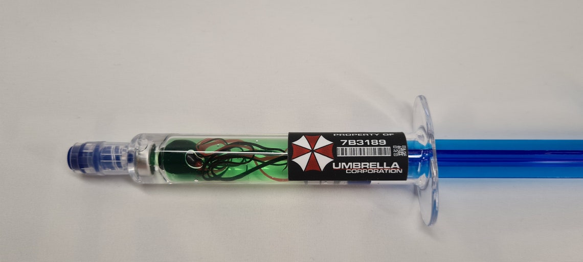 Las Plagas Parasite Syringe Resident Evil Biohazard Umbrella - Etsy