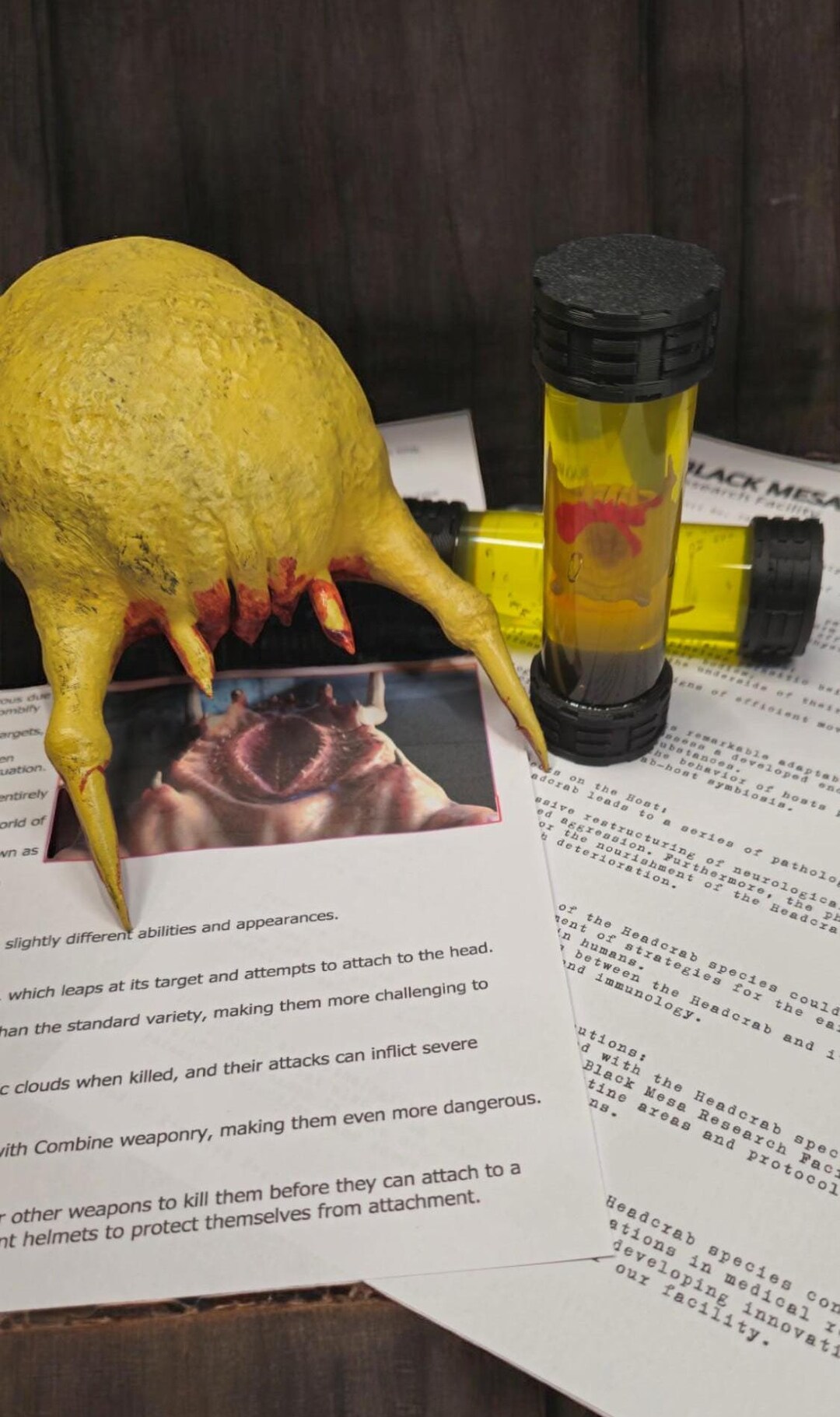 Half-life 2 Headcrab Container Cosplay Gordon Freeman Valve Steam Half ...