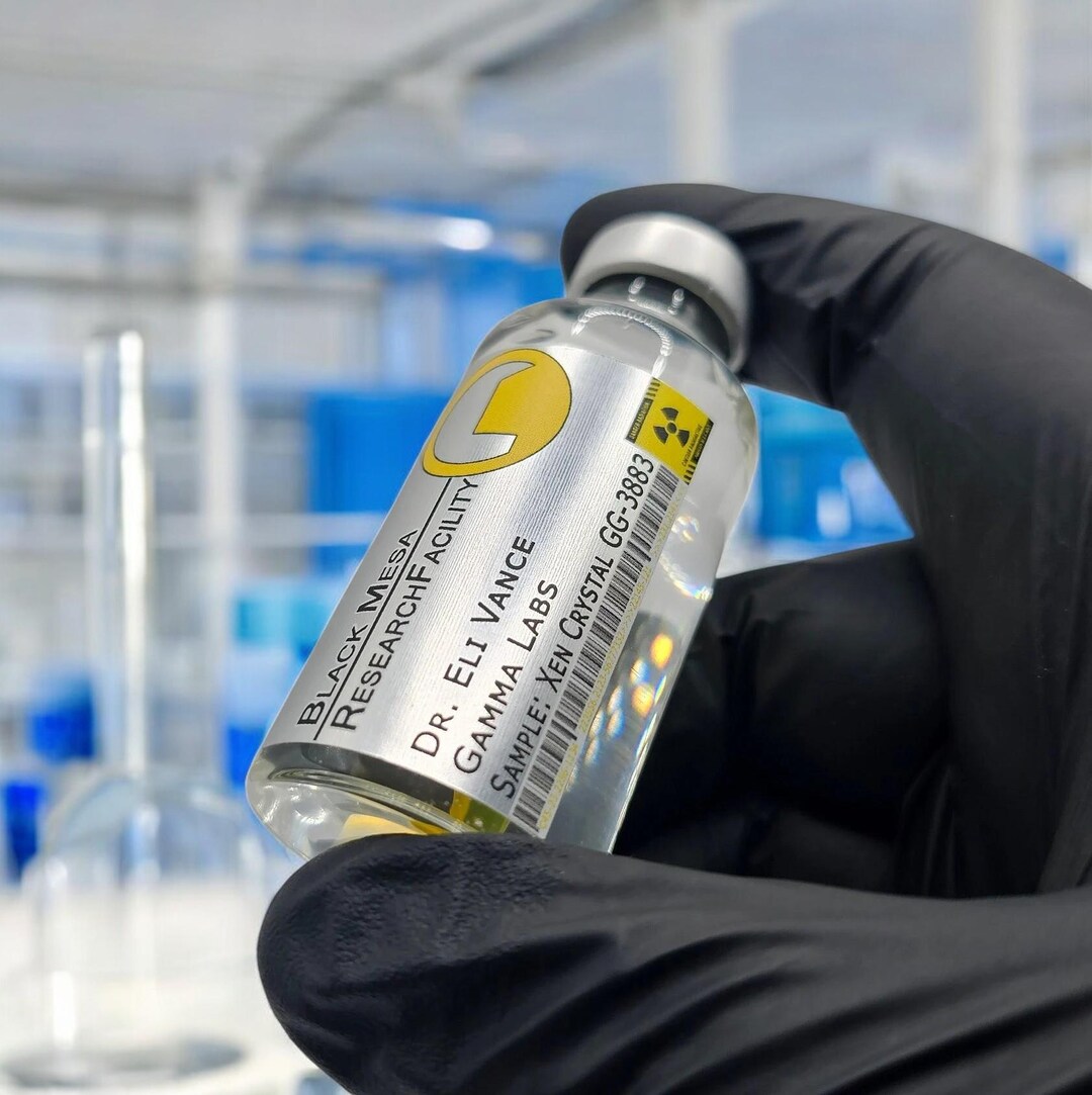 Half Life Xen Crystal GG-3883 Black Mesa Cosplay Half-life - Etsy