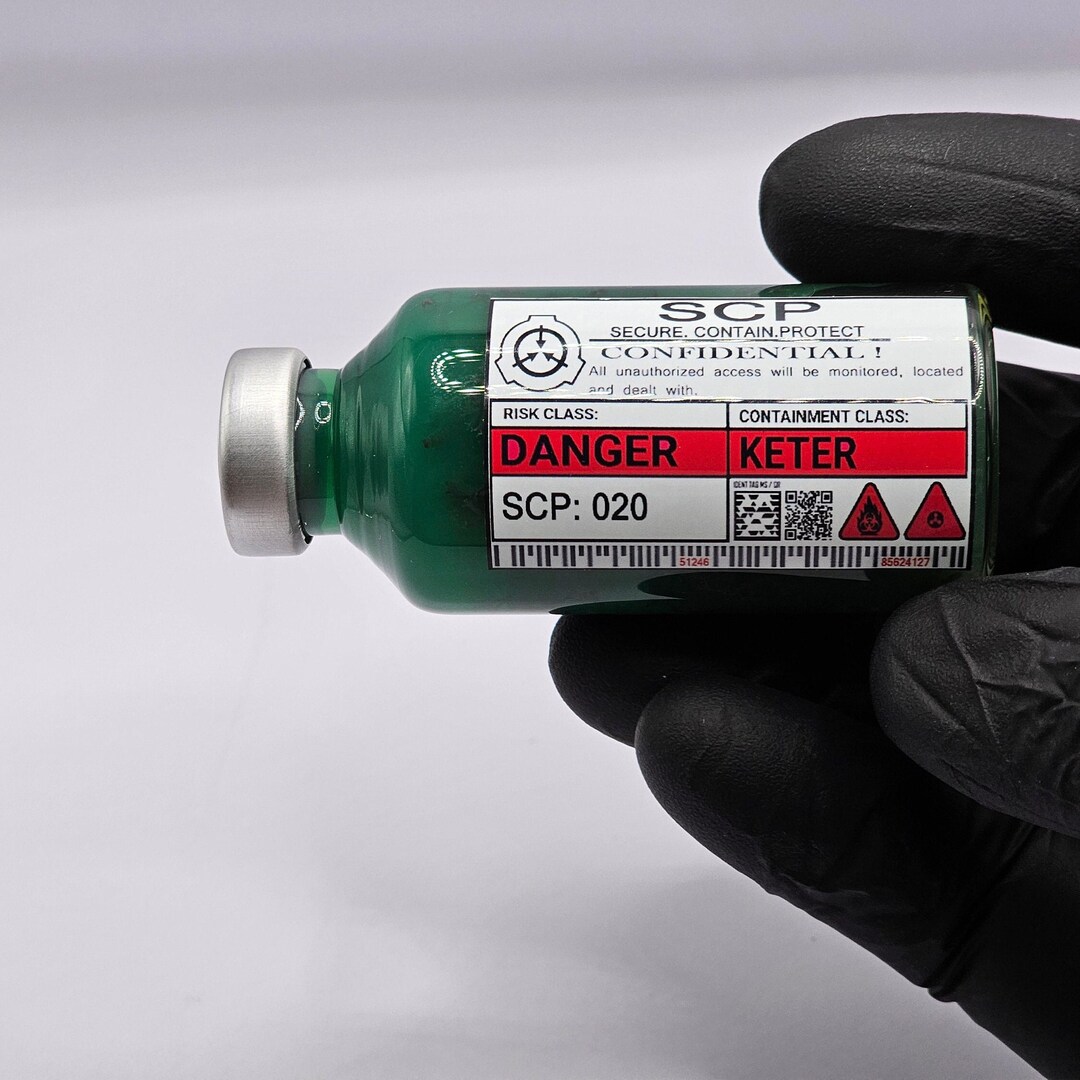 SCP-020 Invisible Mold / Cosplay / SCP / Creepy Pasta / Object Class: Keter - Etsy