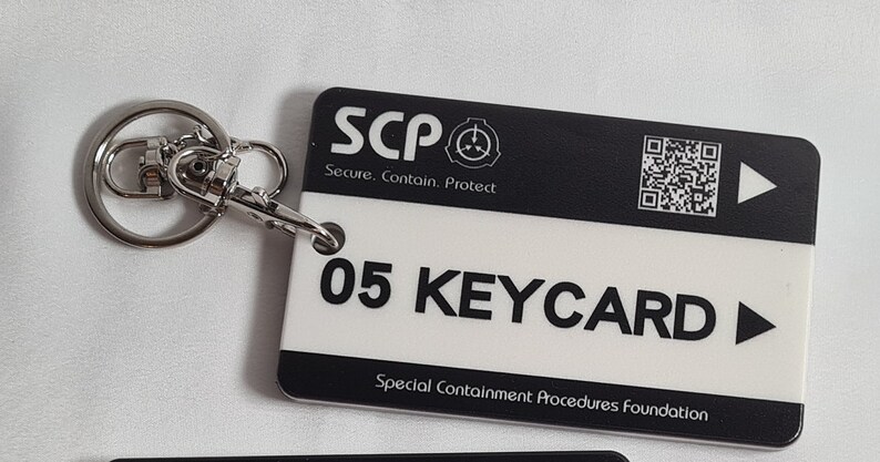 SCP Access Cards / SCP Cosplay ID Cards / Plastic Cards / - Etsy Australia