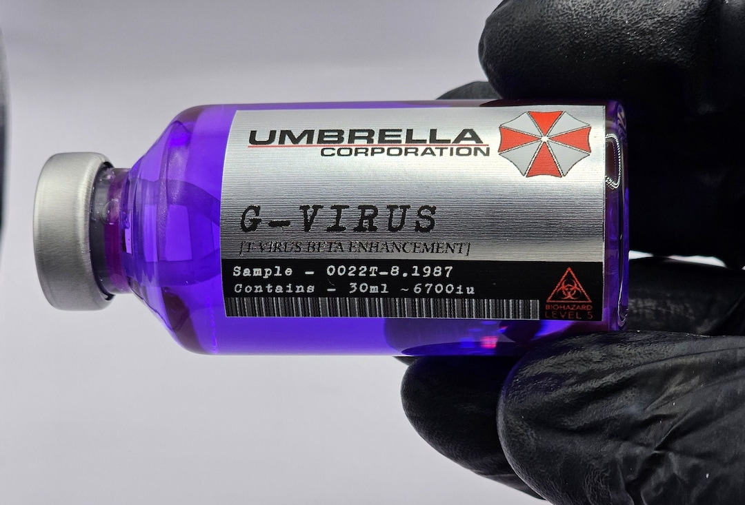 G-virus Helix Bunt Resident Evil Umbrella Biohazard - Etsy