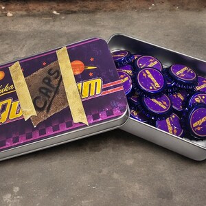 Fallout Nuka Cola Quantum Caps Cosplay Bottle Cap Box With X20 Bottle ...